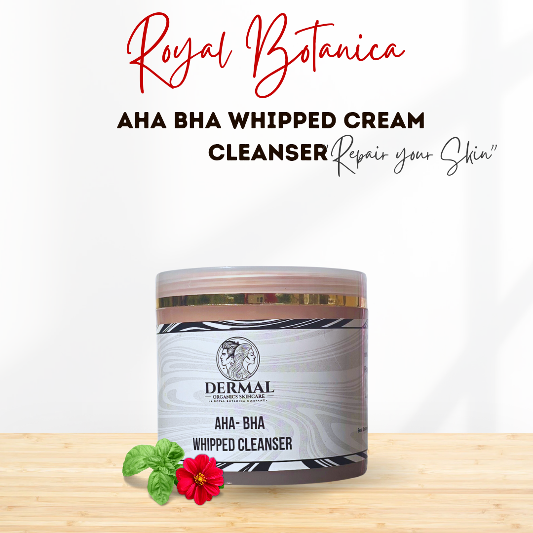 AHA - BHA WHIPPED CREAM CLEANSER - ROYAL BOTANICA